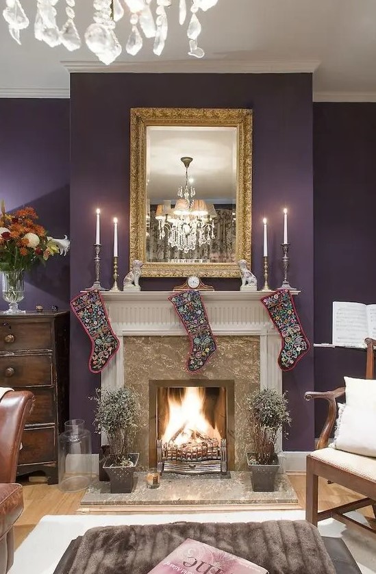 36 Stylish Purple Living Room Decor Ideas - DigsDigs