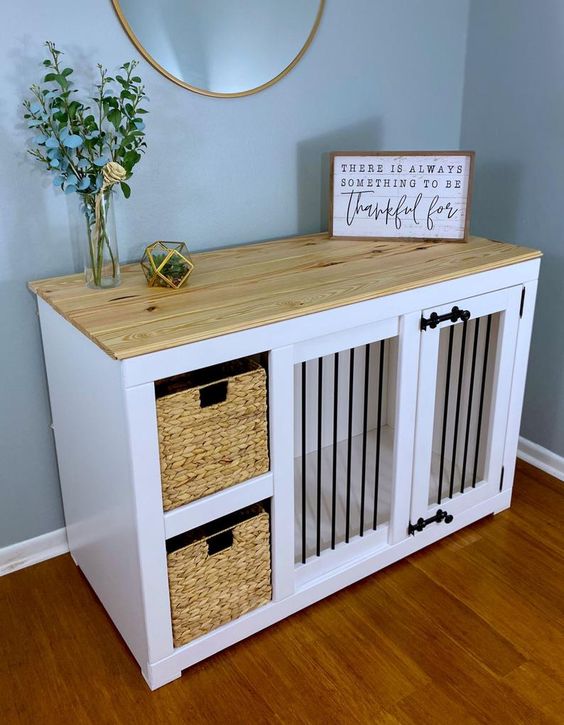 36 Built-In Dog Crates That Won't Spoil Your Interior - DigsDigs