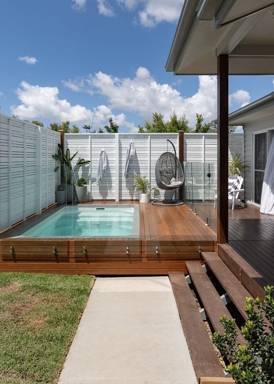 55 Small Backyard Pools That Invite In - DigsDigs