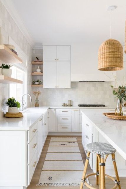 68 Eye-Catching Square Tile Backsplashes - DigsDigs