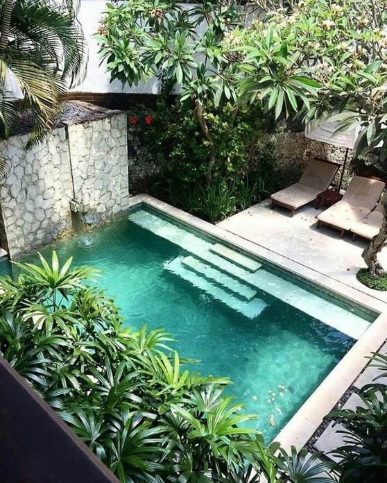 55 Small Backyard Pools That Invite In - DigsDigs
