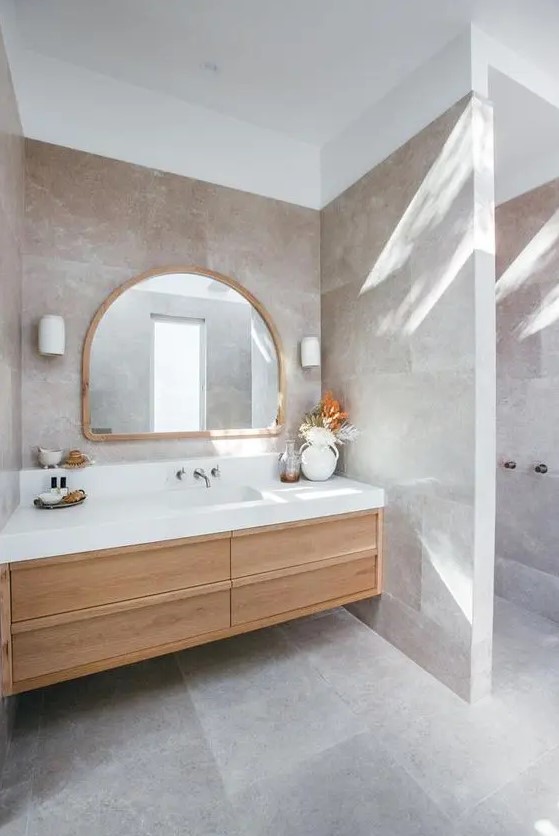 54 Large Format Tile Ideas With Pros And Cons - DigsDigs