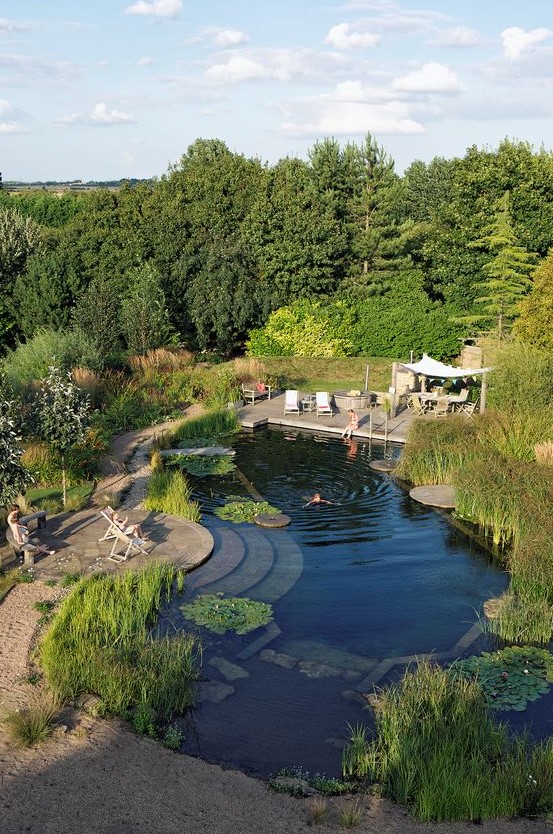 40 Natural Swimming Ponds To Refresh Yourself - DigsDigs