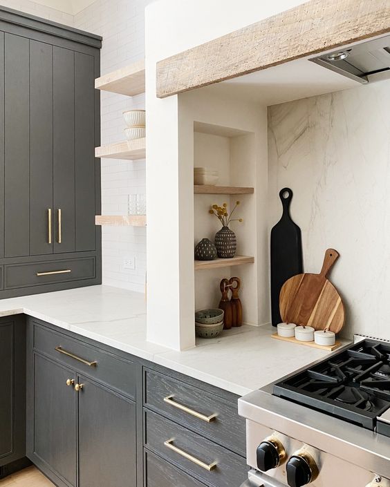 65 Functional And Cool Kitchen Niche Ideas - DigsDigs