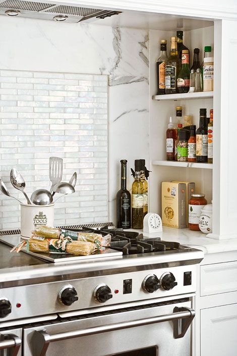 65 Functional And Cool Kitchen Niche Ideas - DigsDigs