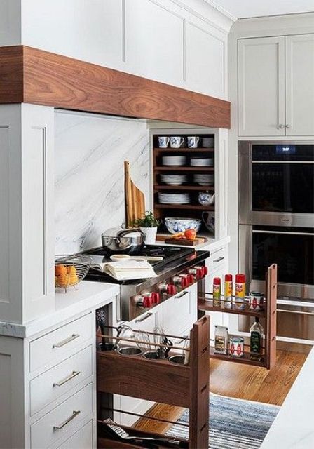 65 Functional And Cool Kitchen Niche Ideas - DigsDigs