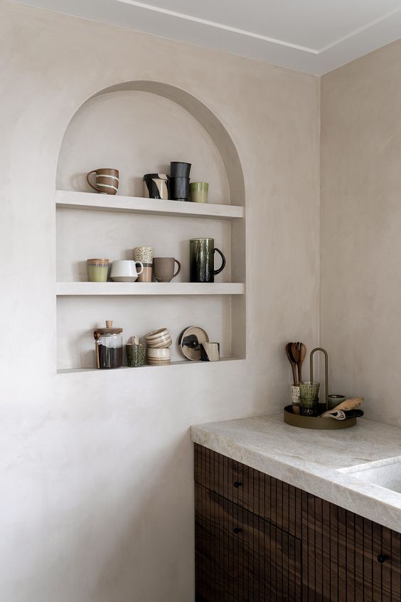 65 Functional And Cool Kitchen Niche Ideas - DigsDigs