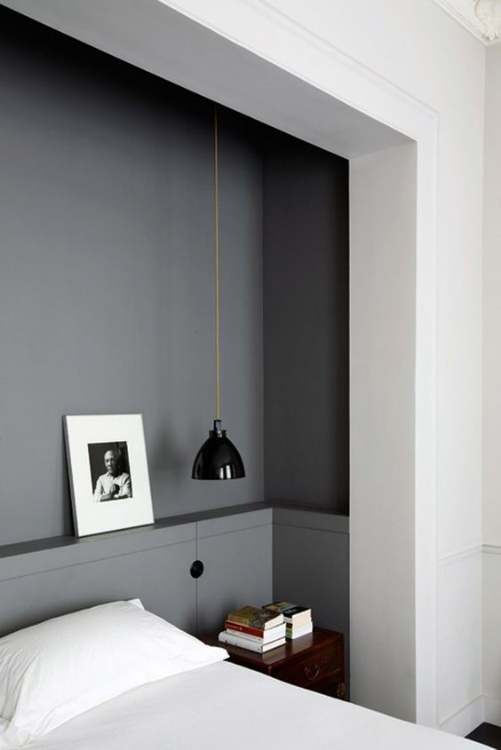 46 Practical And Decorative Bedroom Niche Shelves - DigsDigs