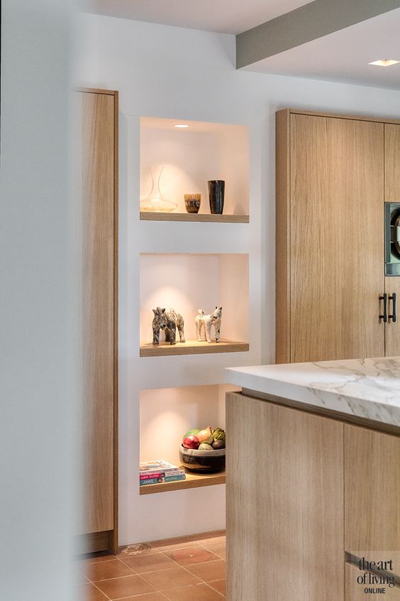 65 Functional And Cool Kitchen Niche Ideas - DigsDigs