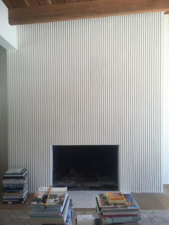 49 Trendy And Chic Fluted Fireplace Ideas - DigsDigs