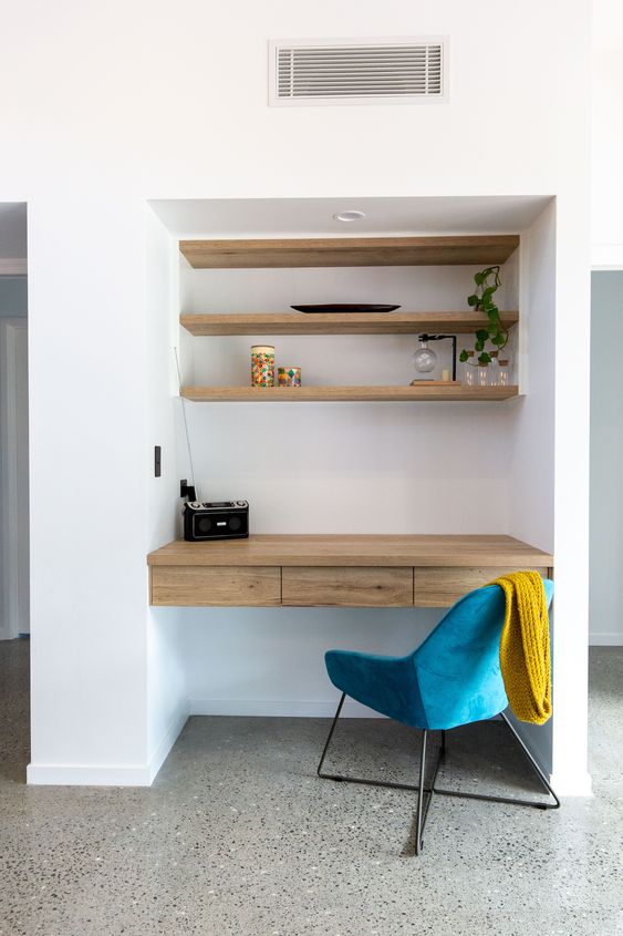 70 Smart Small Home Offices In Niches - DigsDigs
