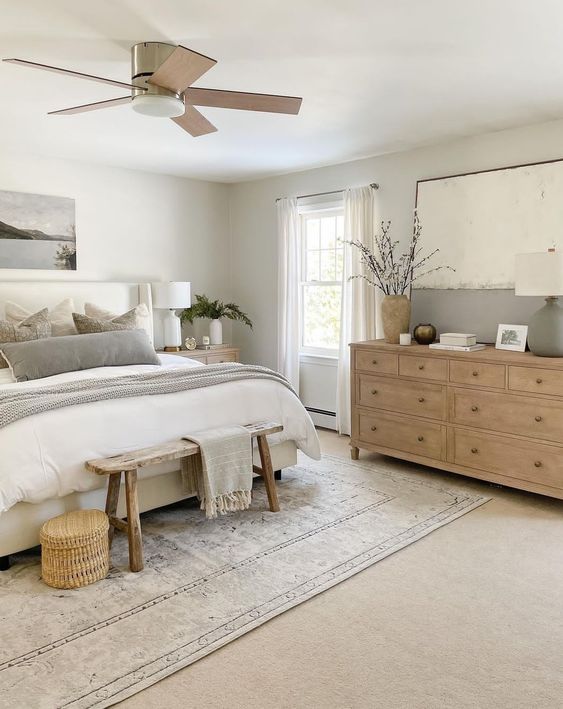 83 Welcoming Modern Farmhouse Bedrooms - DigsDigs