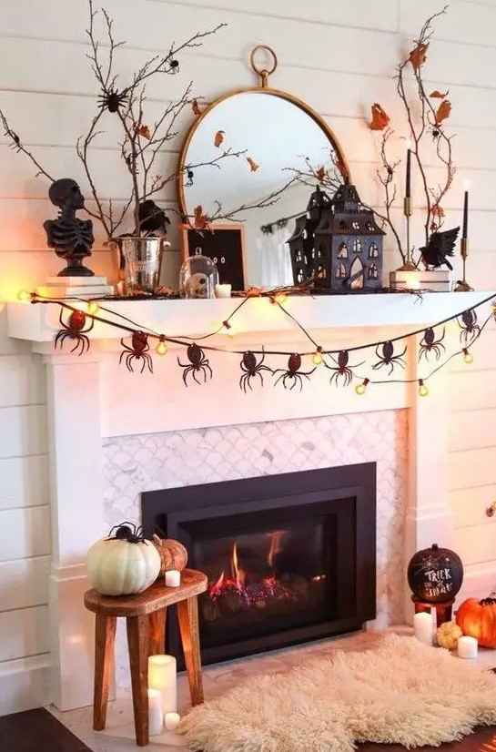 54 Scary Spider Halloween Decor Ideas - DigsDigs