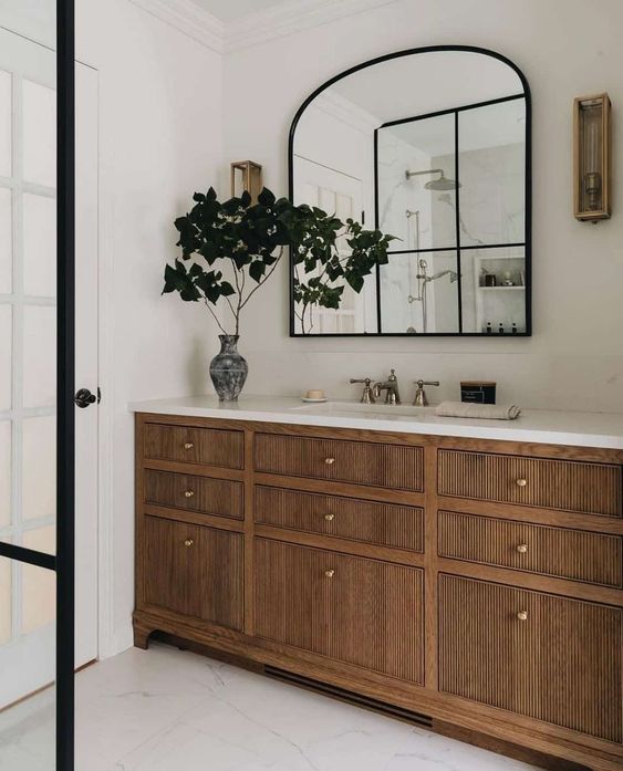 62 Trendy And Sophisticated Fluted Vanities - DigsDigs