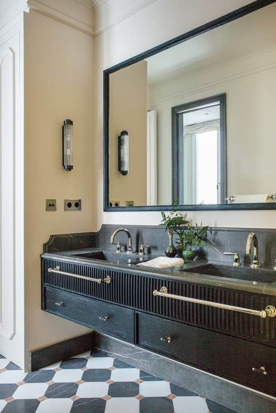 62 Trendy And Sophisticated Fluted Vanities - DigsDigs