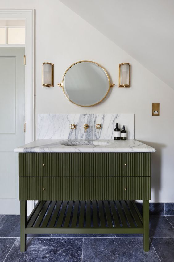 62 Trendy And Sophisticated Fluted Vanities - DigsDigs
