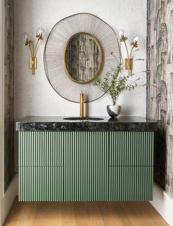 62 Trendy And Sophisticated Fluted Vanities - DigsDigs