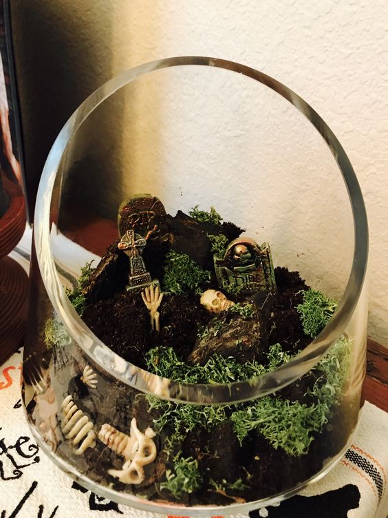 50 Cool And Catchy Halloween Terrariums - DigsDigs