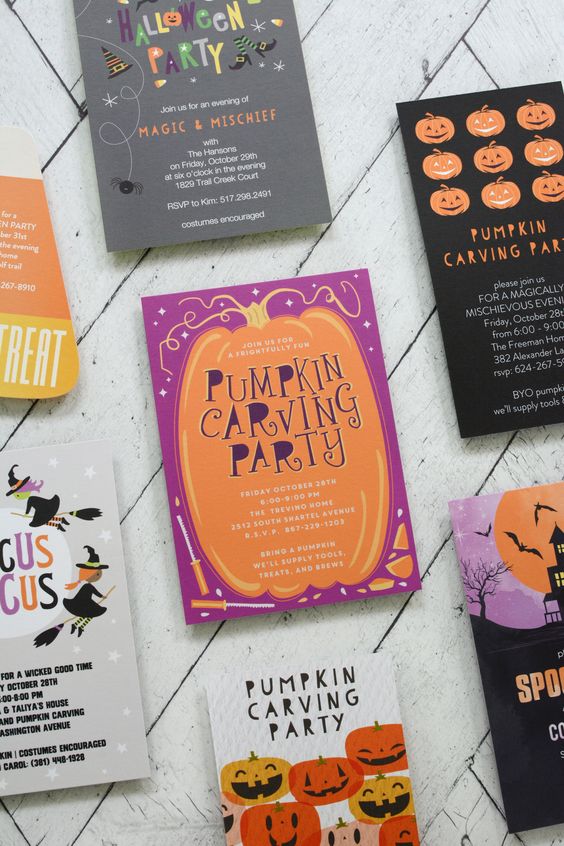 40 Lovely Halloween Party Invitations - DigsDigs