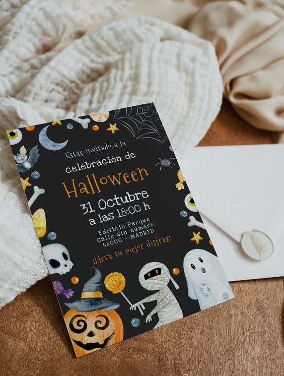 40 Lovely Halloween Party Invitations - DigsDigs