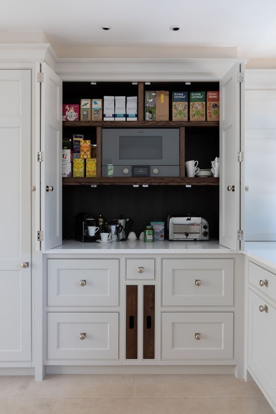 50 Smart And Cool Built-In Pantry Ideas - DigsDigs