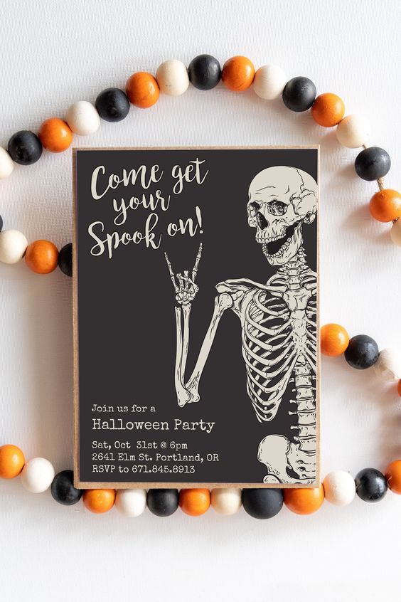 40 Lovely Halloween Party Invitations - DigsDigs
