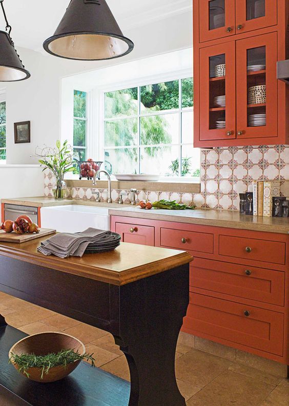 57 Bold Red Kitchen Decor Ideas That Wow - DigsDigs