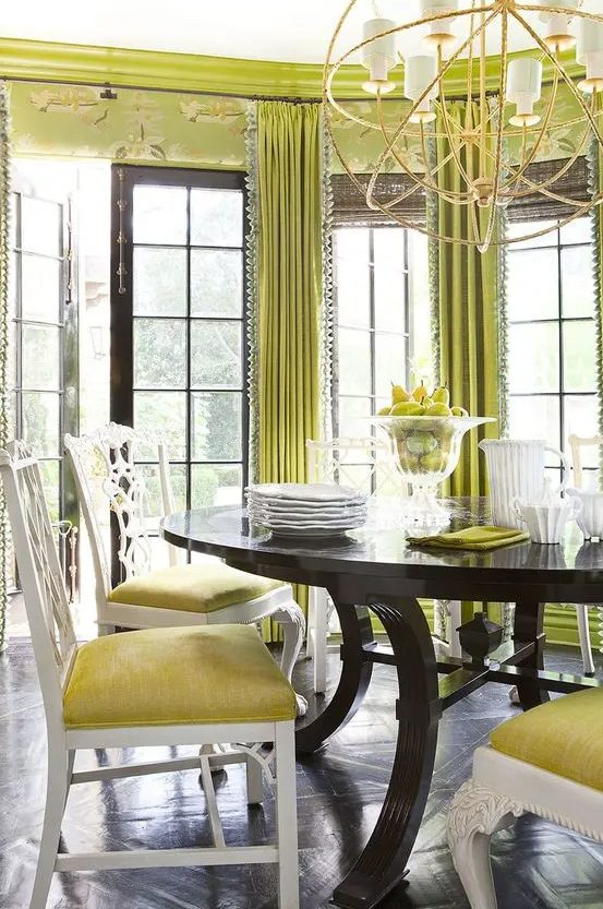 57 Sophisticated Chartreuse Home Decor Ideas - DigsDigs