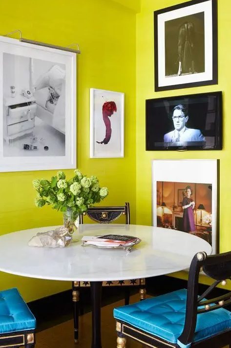 57 Sophisticated Chartreuse Home Decor Ideas - DigsDigs