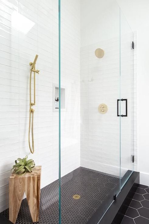 60 Trendy Stacked Tile Ideas For Bathrooms - DigsDigs