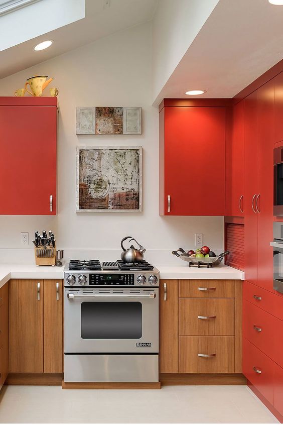 57 Bold Red Kitchen Decor Ideas That Wow - DigsDigs
