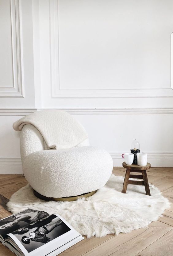54 Trendy And Cozy Boucle Furniture Ideas - DigsDigs