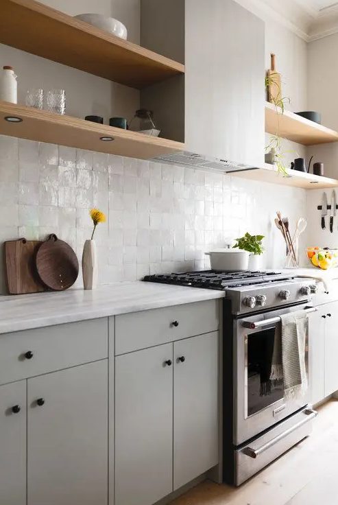 60 Edgy And Trendy Zellige Tile Backsplashes - DigsDigs