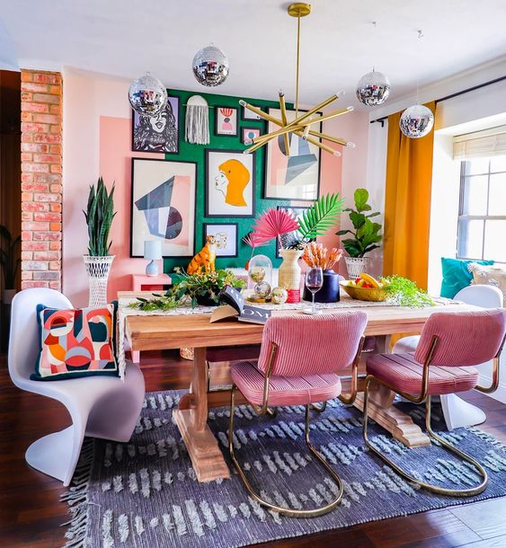 61 Adorable Dopamine Decor Ideas - DigsDigs