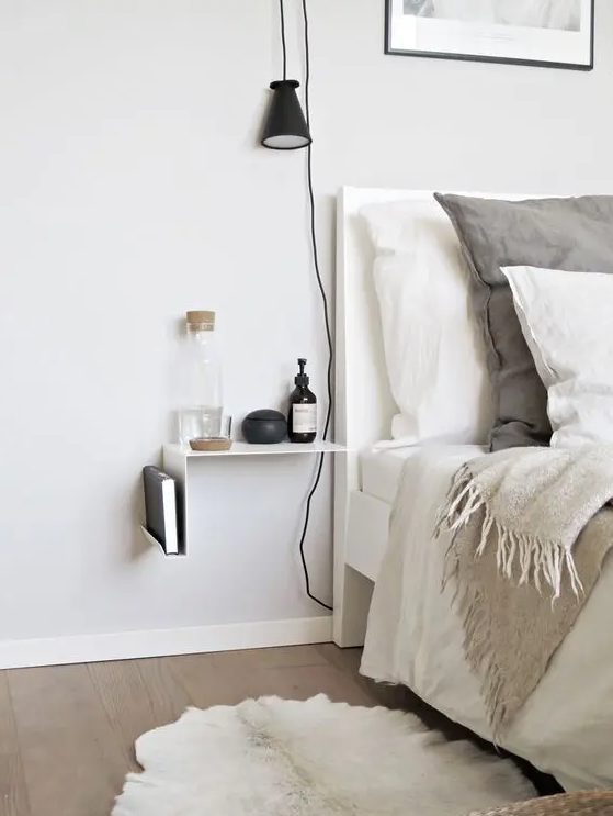 61 Cool And Functional Small Nightstands - DigsDigs