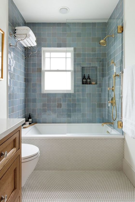 59 Trendy Bathroom Zellige Tile Ideas - DigsDigs