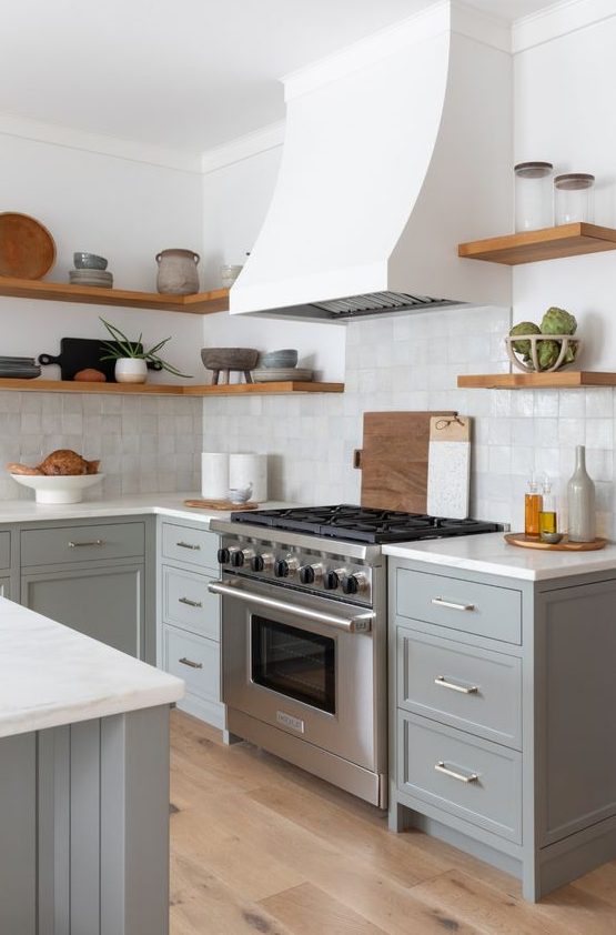 60 Edgy And Trendy Zellige Tile Backsplashes - DigsDigs