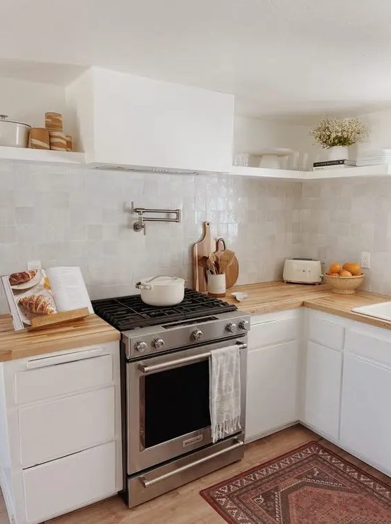60 Edgy And Trendy Zellige Tile Backsplashes - DigsDigs
