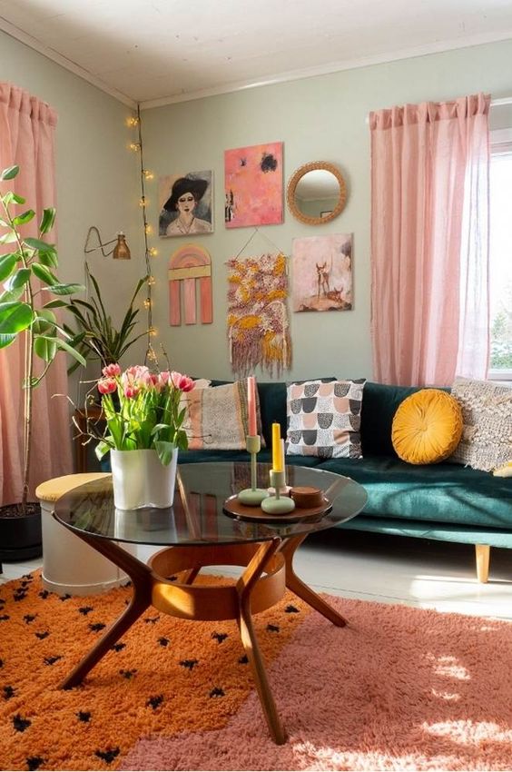 61 Adorable Dopamine Decor Ideas - DigsDigs
