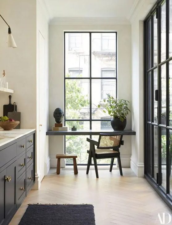 50 Cool And Cozy Windowsill Breakfast Bars - DigsDigs