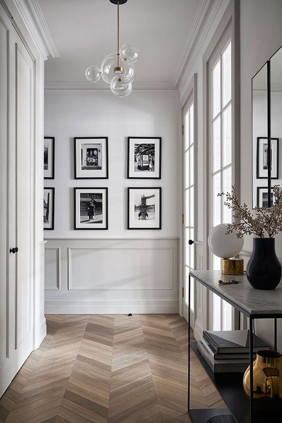 57 Elegant And Chic Chevron Flooring Ideas - DigsDigs