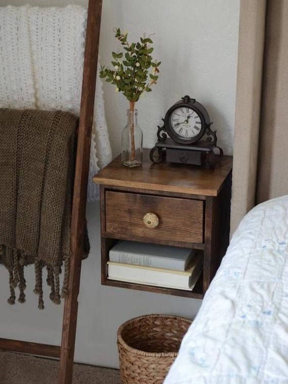 61 Cool And Functional Small Nightstands - DigsDigs
