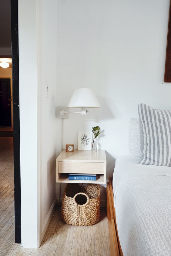 61 Cool And Functional Small Nightstands - DigsDigs