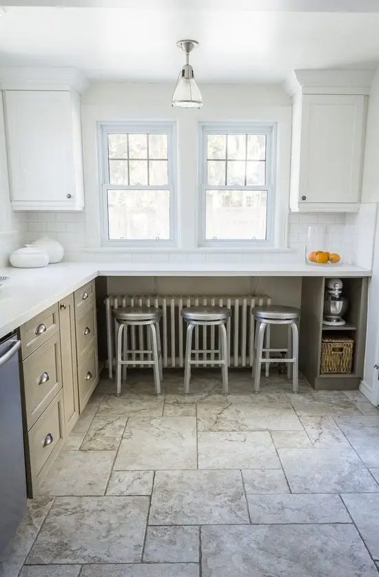 50 Cool And Cozy Windowsill Breakfast Bars - DigsDigs