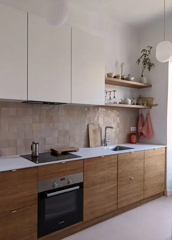 60 Edgy And Trendy Zellige Tile Backsplashes - DigsDigs