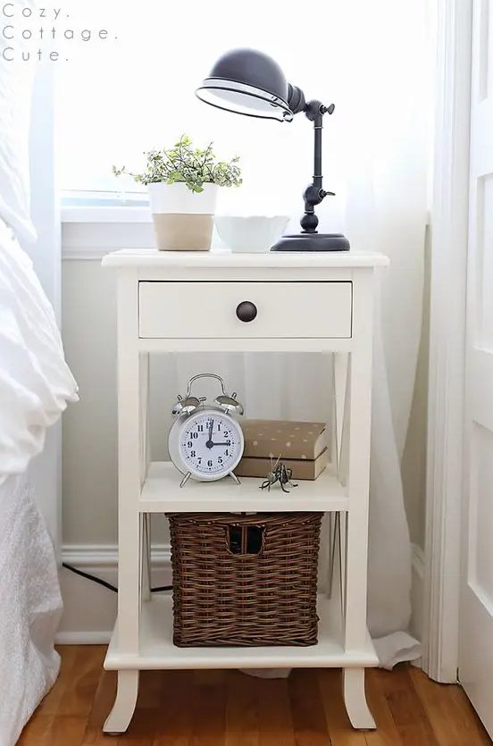 61 Cool And Functional Small Nightstands - DigsDigs
