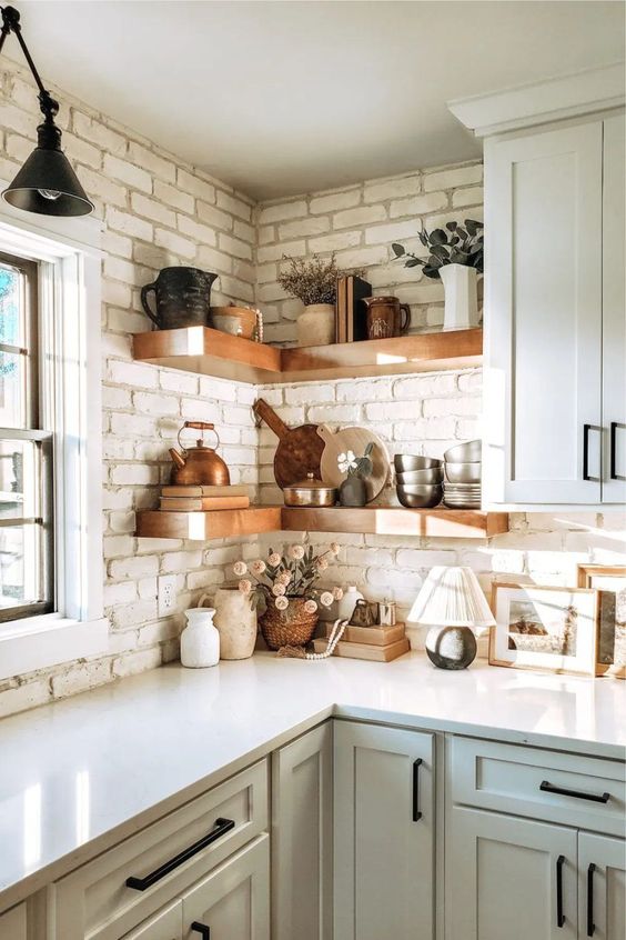 64 Space-Saving Corner Shelves Ideas - DigsDigs