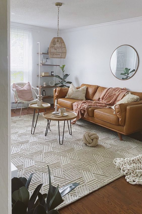 50 Stylish Tan Leather Sofas For Your Home - DigsDigs