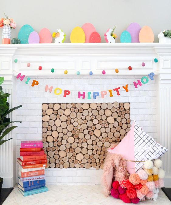 49 Cute Spring Garlands, Banners And Buntings - DigsDigs