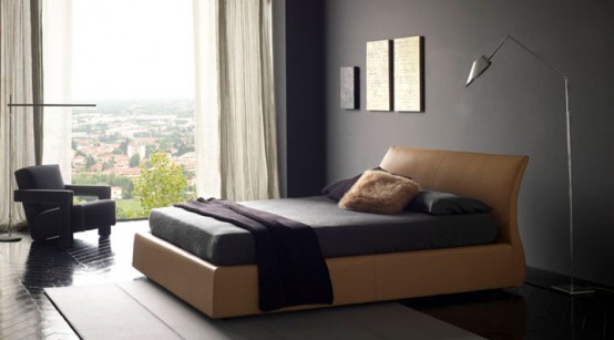 Contemporary Italian Beds by Bolzan - DigsDigs
